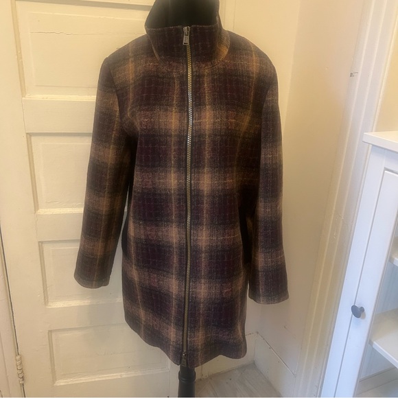 Pendleton | Jackets & Coats | Pendleton Womens Wool Blend Plaid Walker ...